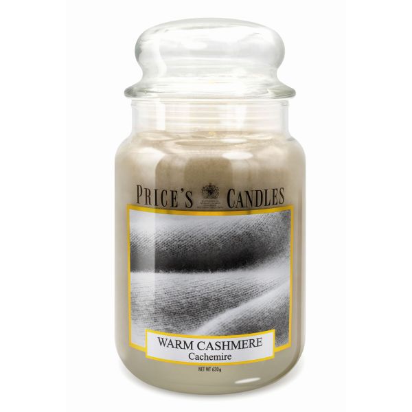 WARM CASHMERE (L) | PRICE'S CANDLES | נרות לבית | דקורדו