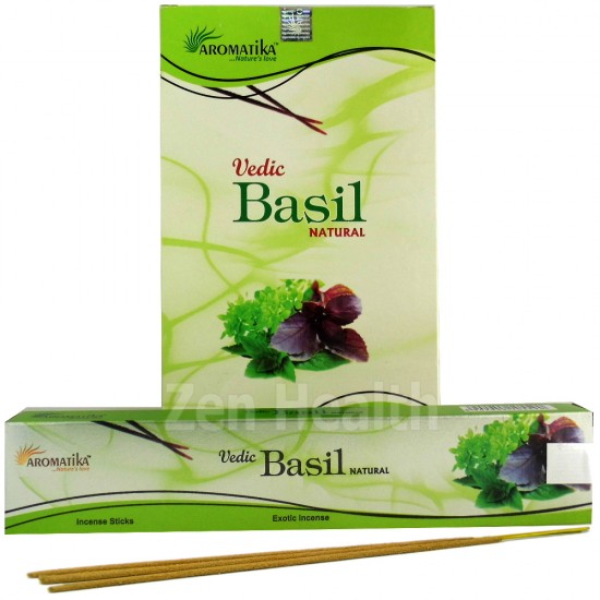 מארז קטורת Aromatika בזיליקום | קטורת דרשאן וארומטיקה | קטורות | דקורדו