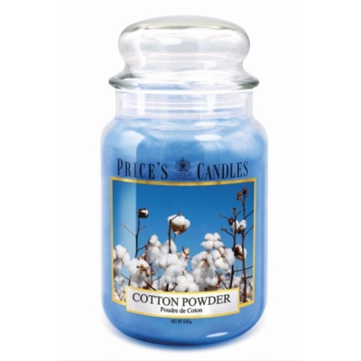 COTTON POWDER (L) | PRICE'S CANDLES | נרות | דקורדו